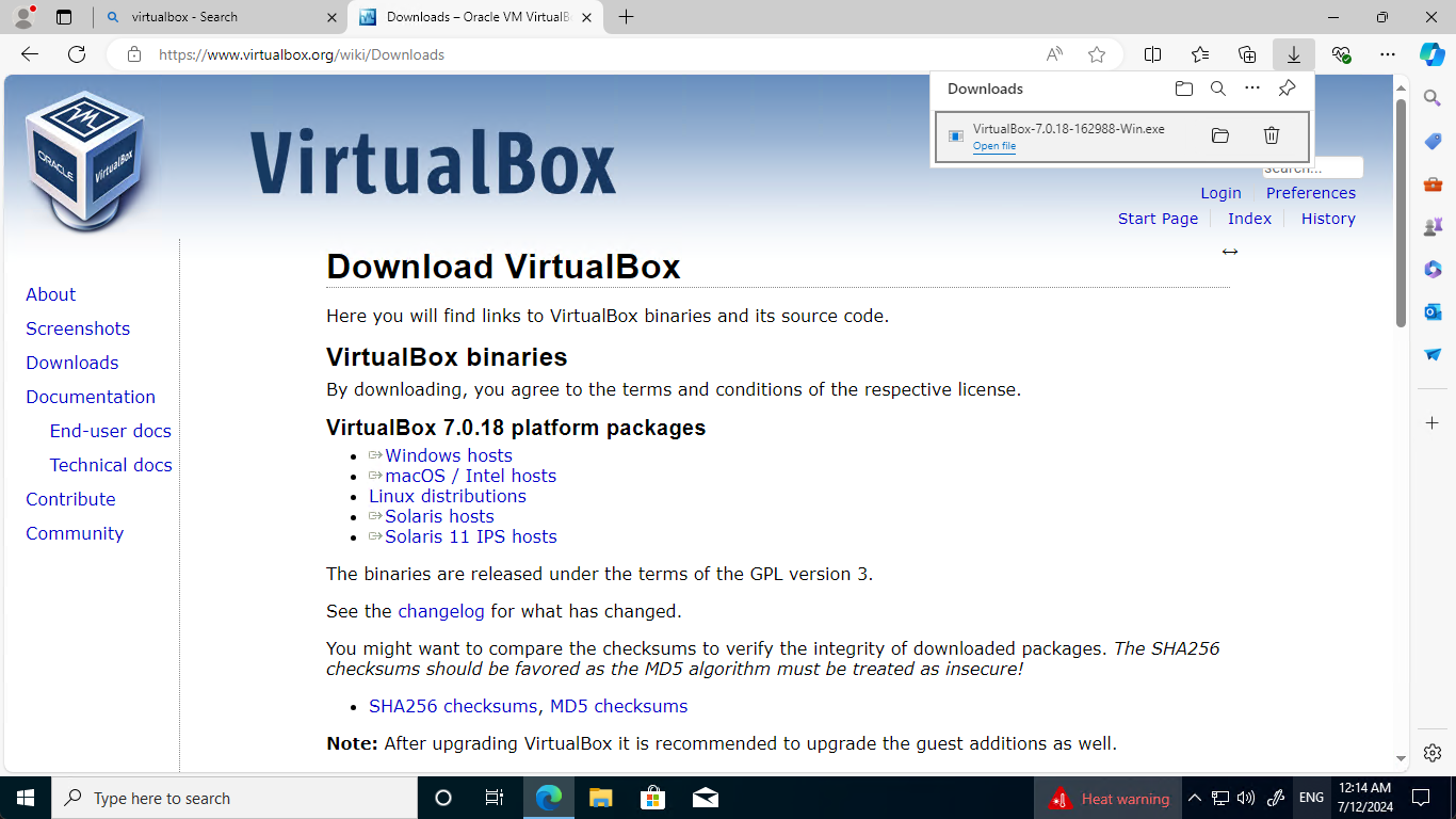 How to set up a VirtualBox server
