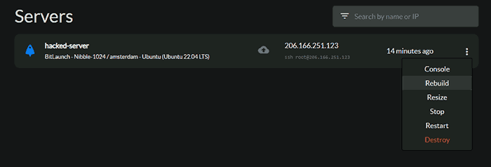 Recovering from a VPS server compromise on Linux