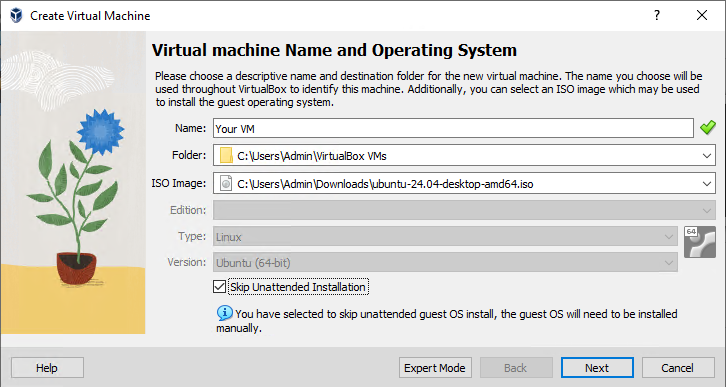 How to set up a VirtualBox server