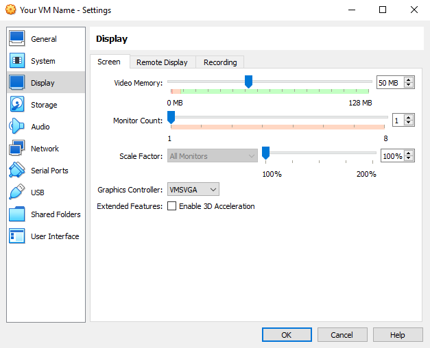 How to set up a VirtualBox server