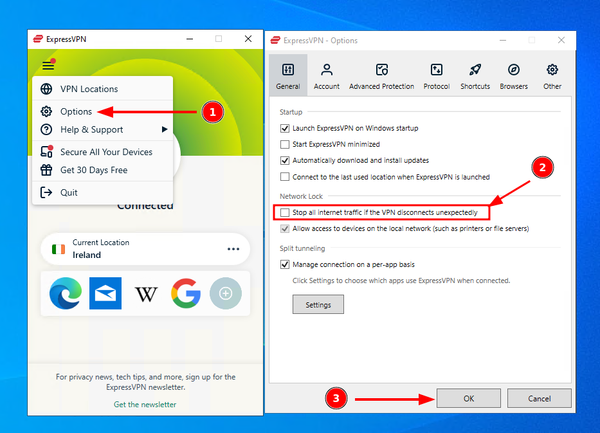 How to use a VPN on your RDP server without being disconnected