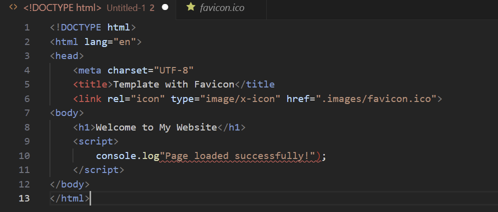 Favicon Not Showing? How to Add a Favicon in HTML Correctly